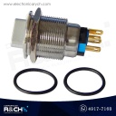 SW-222 Switch Selector 2 posiciones metal HQ 22mm | Electronica R&CH